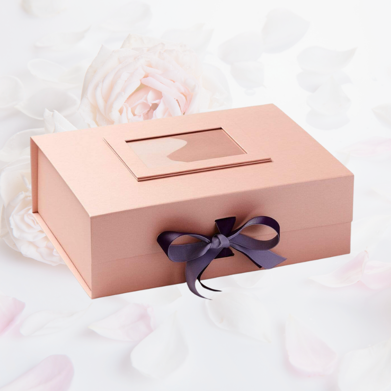 Luxury Folding Gift Boxes and Presentation Hamper Keepsake Boxes
