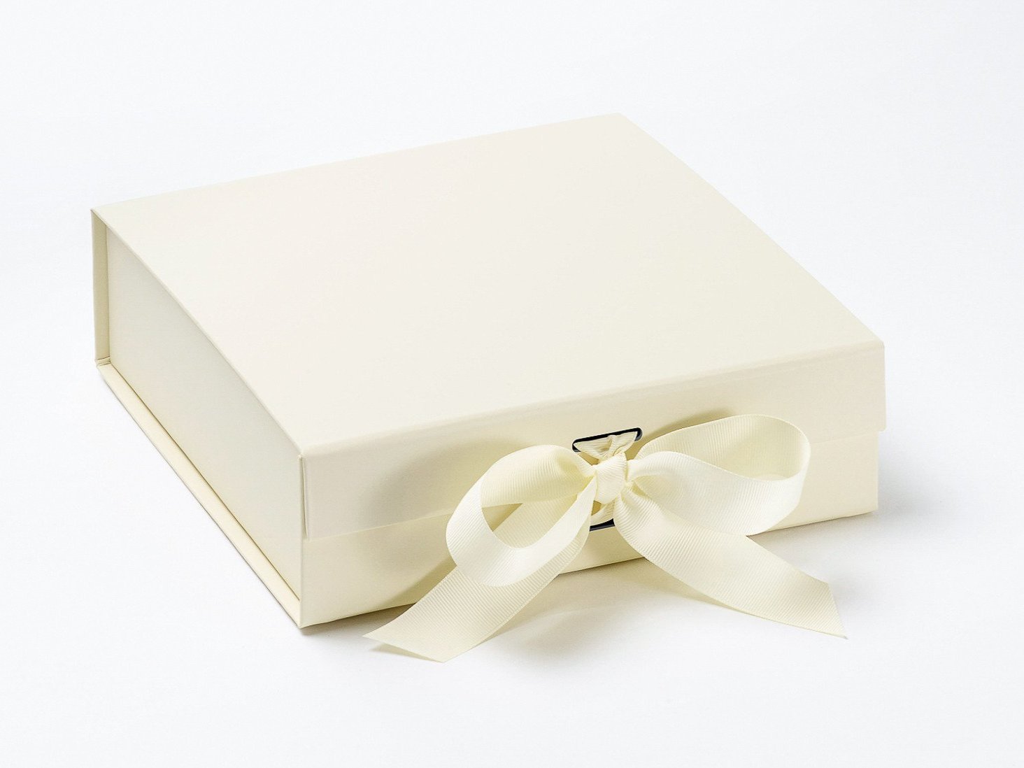 Ivory Luxury Folding Gift Boxes | Elegant Keepsake Packaging - FoldaBox USA